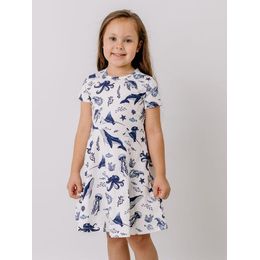 Walkiddy Kleid in Wei&szlig; - 39% | Gr&ouml;&szlig;e 116 | Kinderkleider