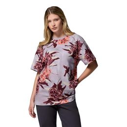Columbia Shirt "Sequoia" in Lila/ Rot - 51% | Gr&ouml;&szlig;e M | Damen-tops