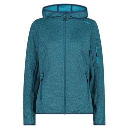 CMP Fleecejacke in T&uuml;rkis - 52% | Gr&ouml;&szlig;e 36 | Damenjacken