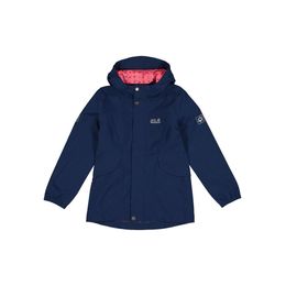 Jack Wolfskin Regenjacke "Rock Town" in Dunkelblau - 65% | Gr&ouml;&szlig;e 176 | Herren-outdoorjacken
