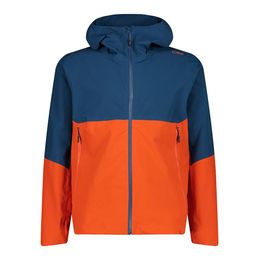 CMP Funktionsjacke in Dunkelblau/ Orange - 62% | Gr&ouml;&szlig;e 54 | Herren-outdoorjacken
