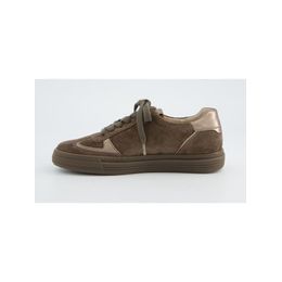 Paul Green Leder-Sneakers in Braun - 57% | Gr&ouml;&szlig;e 38 | Damen-sneakers