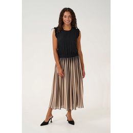 Culture Kleid in Schwarz/ Creme - 62% | Gr&ouml;&szlig;e XL | Damen-kleider