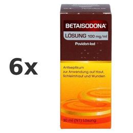 HERMES Arzneimittel 6x Betaisodona L&ouml;sung 30 ml