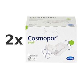 Paul Hartmann AG 2x Cosmopor steril Wundverband 5x7,2 cm 50 St
