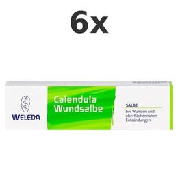 Weleda 6x Calendula Wundsalbe 70 g
