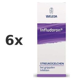 Weleda 6x Infludoron Streuk&uuml;gelchen 10 g