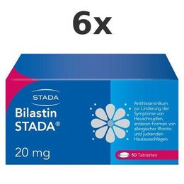 6x Bilastin STADA 20 mg Tabletten 50 St