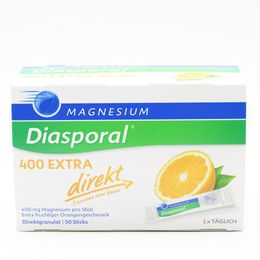 2x Magnesium Diasporal 400 Extra direkt Granulat 50 St