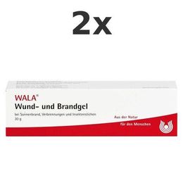 WALA 2x Wund Und Brandgel 30 g