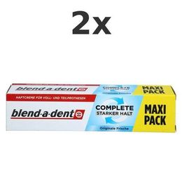 Wick 2x Blend A Dent Complete Haftcreme originale Frische 70 g