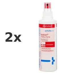 Sch&uuml;lke 2x Kodan Tinktur forte farblos Pumpspray 250 ml