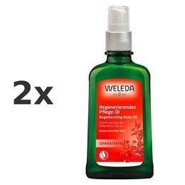 2x Weleda Granatapfel regenerierendes Pflege-&Ouml;l 100 ml
