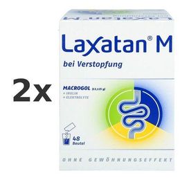 MCM KLOSTERFRAU Vertr. GmbH 2x Laxatan M Granulat z.Herstell.ein.Susp.z.Einn. 48 St