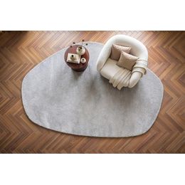 Riess Ambiente Design Teppich ORGANIC 230x160cm creme Hochflor Indoor-Teppich organische Form Riess-Ambiente Boheme Landhaus Skandinavisch
