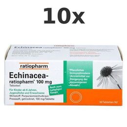 10x ECHINACEA-ratiopharm 100 mg Tabletten 50 St
