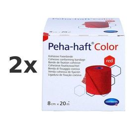 Paul Hartmann AG 2x PEHA-HAFT Color Fixierb.latexfrei 8 cmx20 m rot 1 St