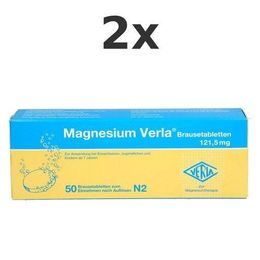 Verla-Pharm Arzneimittel GmbH & Co. KG 2x Magnesium Verla Brausetabletten 50 St