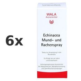 WALA 6x Echinacea MUND- und Rachenspray 50 ml