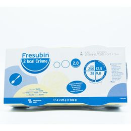 Fresenius 2x Fresubin 2 kcal Creme Vanille im Becher 4 St