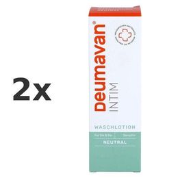 2x Deumavan Intim Waschlotion neutral 200 ml