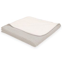 Ibena Kuehlende Summer Cool, Beige, Textil, Uni, 150x200 cm, pflegeleicht, Wohntextilien, Decken, Kuscheldecken