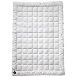 Billerbeck Sommerdecke Sari Superlight, Wei&szlig;, Textil, F&uuml;llung: Seide, 135x200 cm, Hohenstein, f&uuml;r Hausstauballergiker geeignet, temperaturausgleichend, feuchtigkeitsregulierend, weich und anschmiegsam, Schlaftextilien, Bettdecken, Sommerdecken
