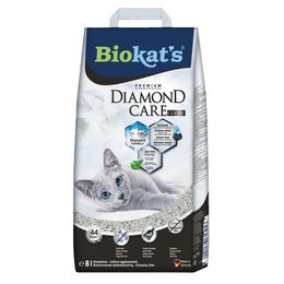 BioKat's Diamond Care Classic Katzenstreu mit Aktivkohle 8 L
