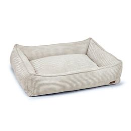 Designed by Lotte Hundebett Cord Ribbed hellgrau 95x80x23cm