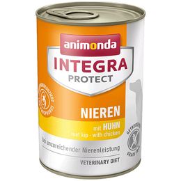 animonda Integra Protect Adult chronische Nierinsuffizienz Huhn Hunde-Nassfutter getreidefrei 6x400g