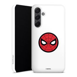 DeinDesign Galaxy A35 5G Handy Premium Case Smartphone Handyh&uuml;lle Schutzh&uuml;lle gl&auml;nzend Merchandise Marvel Spiderman Premium Case