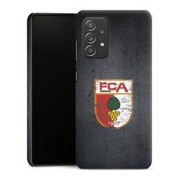 DeinDesign Galaxy A52s 5G Handy Premium Case Smartphone Handyh&uuml;lle Schutzh&uuml;lle matt Logo Fc Augsburg Official Licensed Product Premium Case