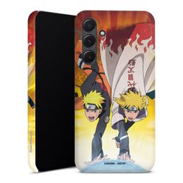 DeinDesign Galaxy A35 5G Handy Premium Case Smartphone Handyh&uuml;lle Schutzh&uuml;lle gl&auml;nzend Naruto Shippuden Minato Namikaze Official Licensed Product Premium Case
