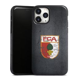 DeinDesign iPhone 11 Pro Handy Panzer Handyh&uuml;lle robuste Outdoor H&uuml;lle Schutzh&uuml;lle gl&auml;nzend Fc Augsburg Logo Official Licensed Product Tough Case