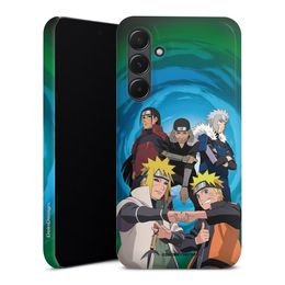 DeinDesign Galaxy A35 5G Handy Premium Case Smartphone Handyh&uuml;lle Schutzh&uuml;lle gl&auml;nzend Hokage Official Licensed Product Naruto Shippuden Premium Case