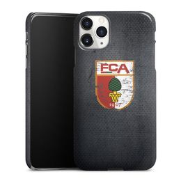 DeinDesign iPhone 11 Pro Max Handy Premium Case Smartphone Handyh&uuml;lle Schutzh&uuml;lle gl&auml;nzend Logo Fc Augsburg Official Licensed Product Premium Case