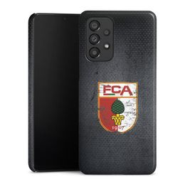 DeinDesign Galaxy A33 5G Handy Premium Case Smartphone Handyh&uuml;lle Schutzh&uuml;lle gl&auml;nzend Logo Fc Augsburg Official Licensed Product Premium Case