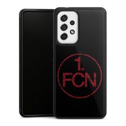 DeinDesign Galaxy A53 5G Handy Gallery Case Handyh&uuml;lle 9H Geh&auml;rtetes Glas R&uuml;ckseite H&uuml;lle Merchandise Gallery Case