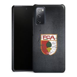 DeinDesign Galaxy S20 FE Handy Premium Case Smartphone Handyh&uuml;lle Schutzh&uuml;lle gl&auml;nzend Logo Fc Augsburg Official Licensed Product Premium Case