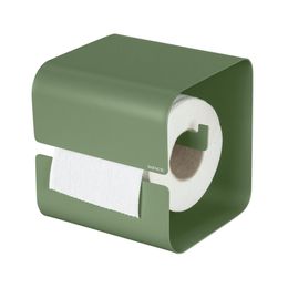Wenko Toilettenpapierhalter 'Lizan' gr&uuml;n Stahl 14 x 14.5 x 13.7 cm