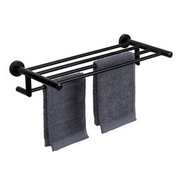 Wenko Wandregal 'Montiano' schwarz 53 x 11 x 25 cm