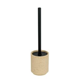 Wenko WC-Garnitur 'Denia' beige Edelstahl 10 x 26.5 x 10 cm