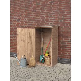 Promadino Ger&auml;teschrank 'Speyer' naturfarben 72,5 x 148 x 68,6 cm