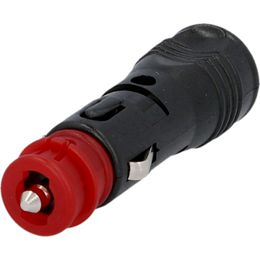 Cartrend Universal-Stecker 12/24 V mit Sicherung schwarz