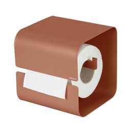 Wenko Toilettenpapierhalter 'Lizan' braun Stahl 14 x 14.5 x 13.7 cm