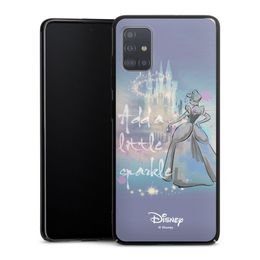 DeinDesign Galaxy A51 Handy Hard Case Schutzh&uuml;lle schwarz Smartphone Backcover Disney Cinderella Official Licensed Product Hard Case