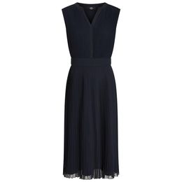 Gina Benotti Damen Plissee-Kleid mit kleinem V-Ausschnitt