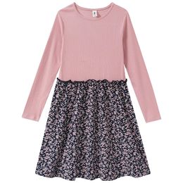 Yigga M&auml;dchen Kleid mit Blumen-Motiv