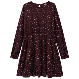 Yigga M&auml;dchen Kleid mit Allover-Motiv