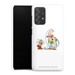 DeinDesign Galaxy A52s 5G Handy Premium Case Smartphone Handyh&uuml;lle Schutzh&uuml;lle gl&auml;nzend Obelix Official Licensed Product Asterix Premium Case